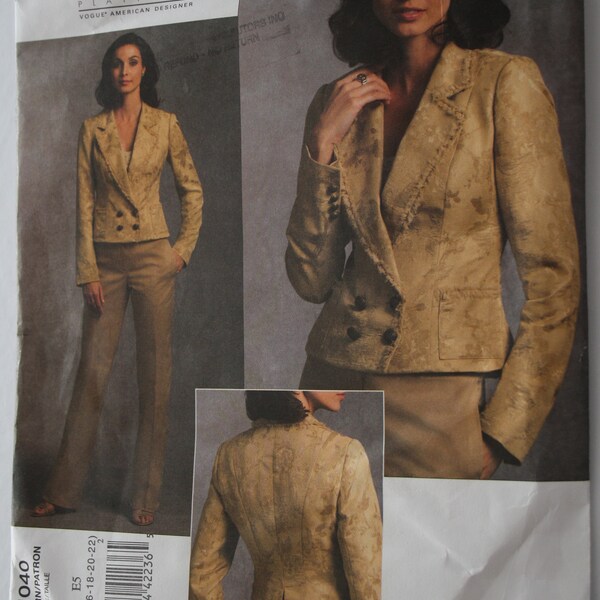 Vogue Designer Sewing Patterns - Etsy