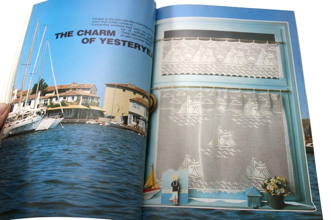 Phildar CROCHET Patterns Home Decoration the Charm of Yesteryear Today ...