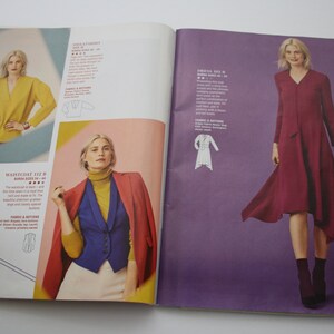 ENGLISH Burda Magazine Sewing Patterns English Language Fall Burda ...
