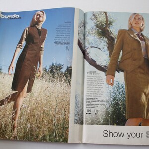 ENGLISH Burda Magazine World of Fashion Burda Sewing Patterns English ...