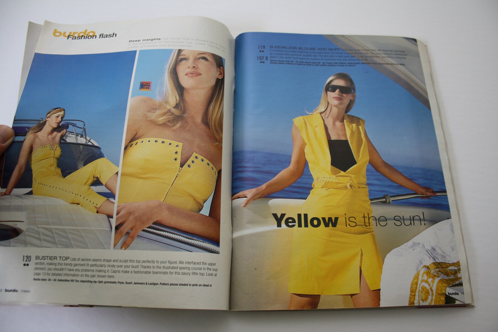 ENGLISH Burda Magazine ENGLISH World of Fashion Sewing | Etsy