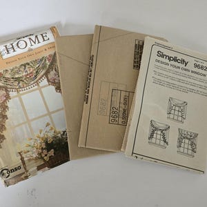 Design Your Own Jabot and Swags Window Treatments LOTS of OPTIONS With ...