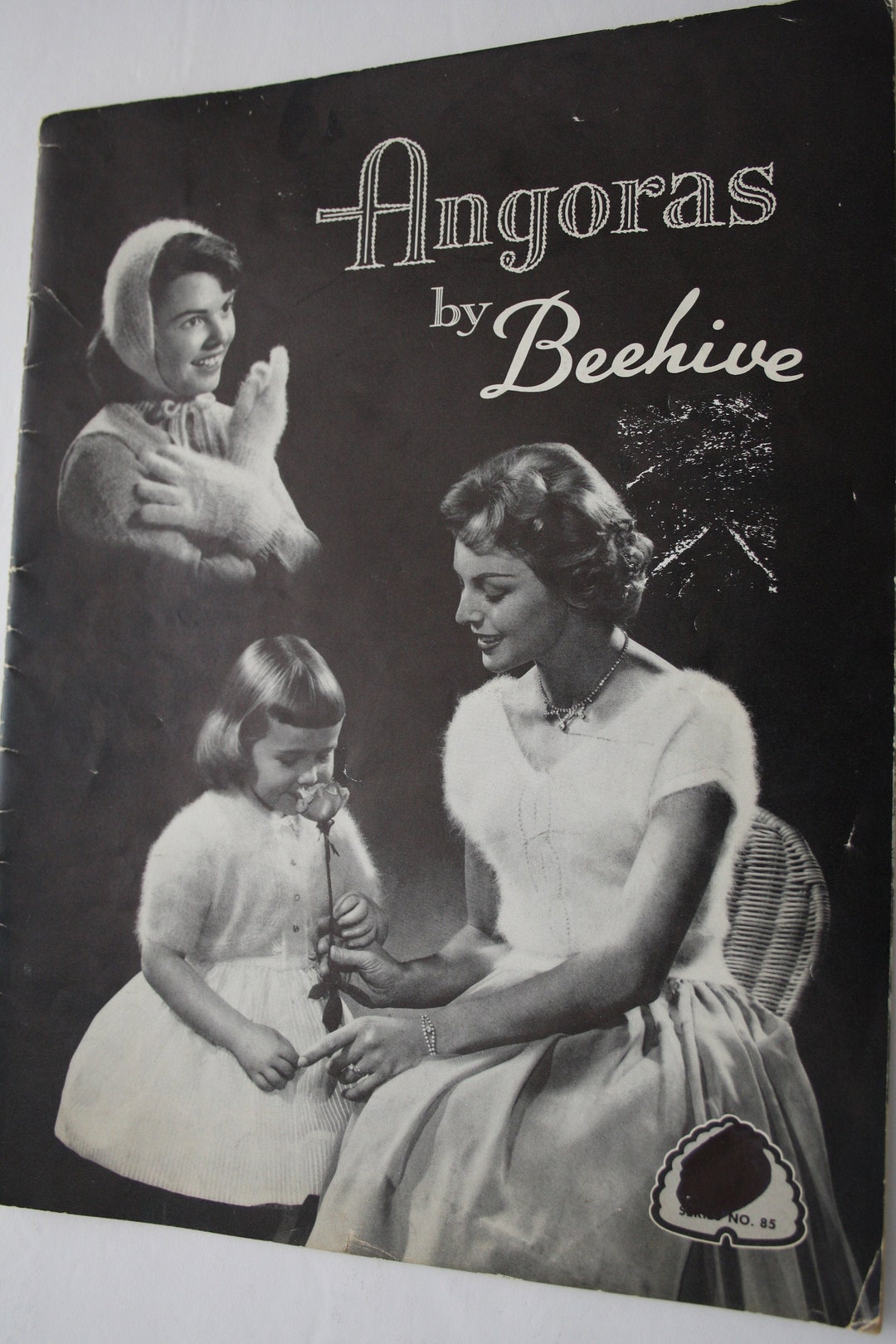 Angora Knitting Patterns ANGORAS by Beehive Book 85 Series, Make Angora ...