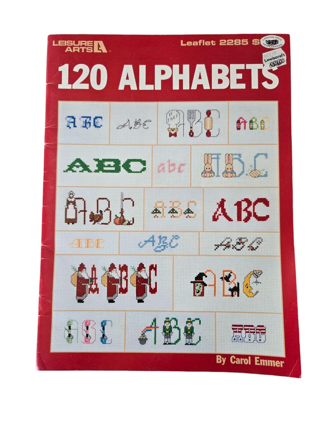 120 ALPHABETS to Cross Stitch Counted Cross Stitch Abcs Letters of All ...