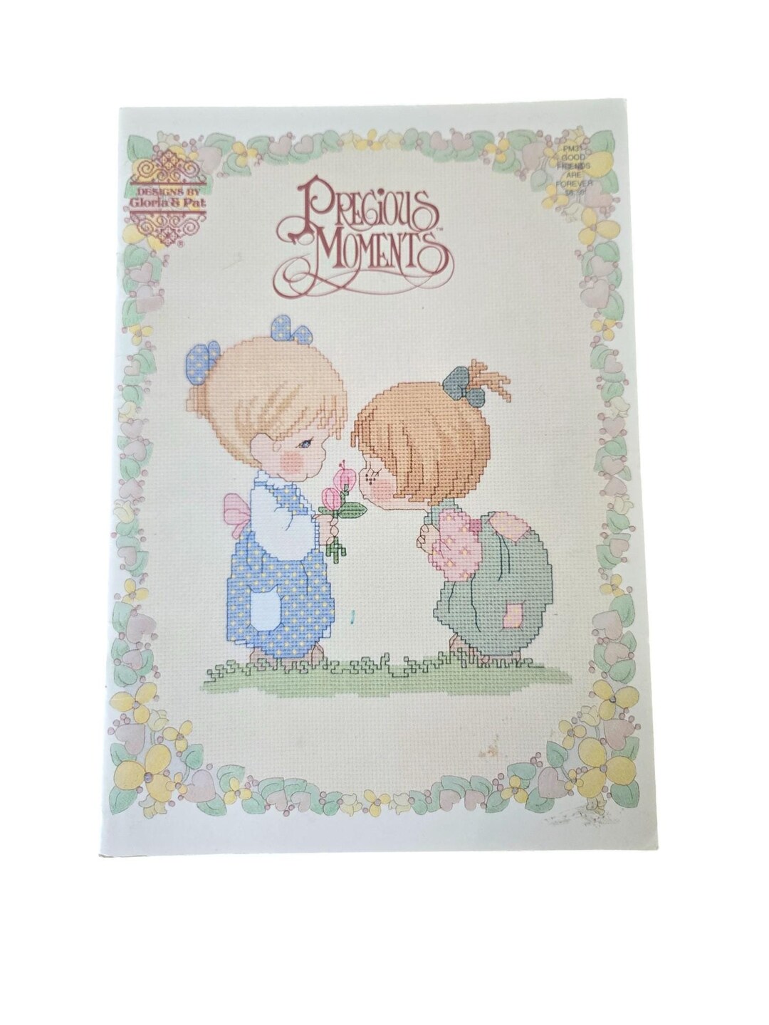 PRECIOUS Moments Cross Stitch Book PM31 Gloria Pat Designs Good Friends ...