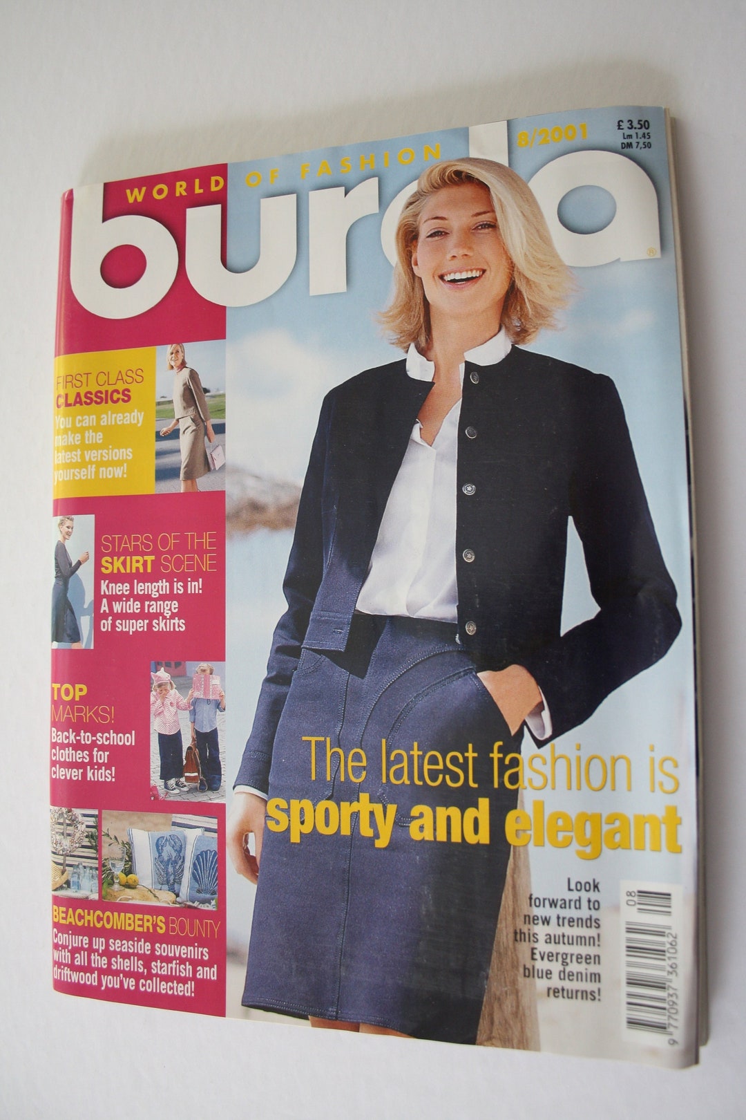 ENGLISH Burda Magazine World of Fashion Burda Sewing Autumn Patterns ...