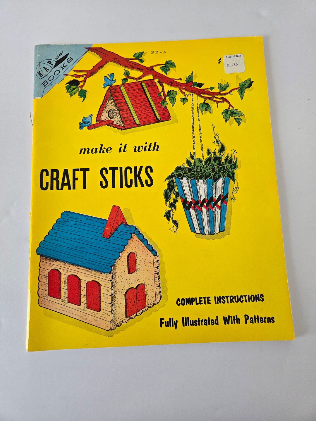 Craft Stick Patterns Wood Popsicle Stick Things to MAKE Baskets, Lamps ...