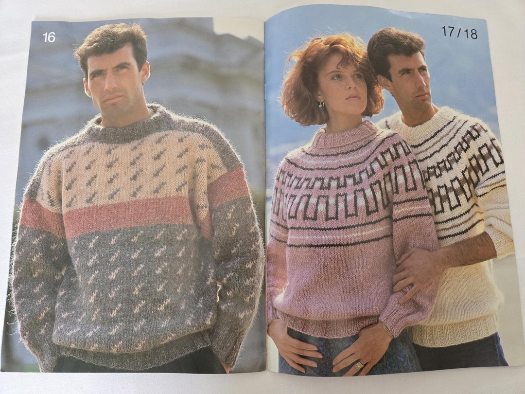 Knitting Pattern BOOK Samband of Iceland Book 3, BEAUTIFUL Fair Isle ...