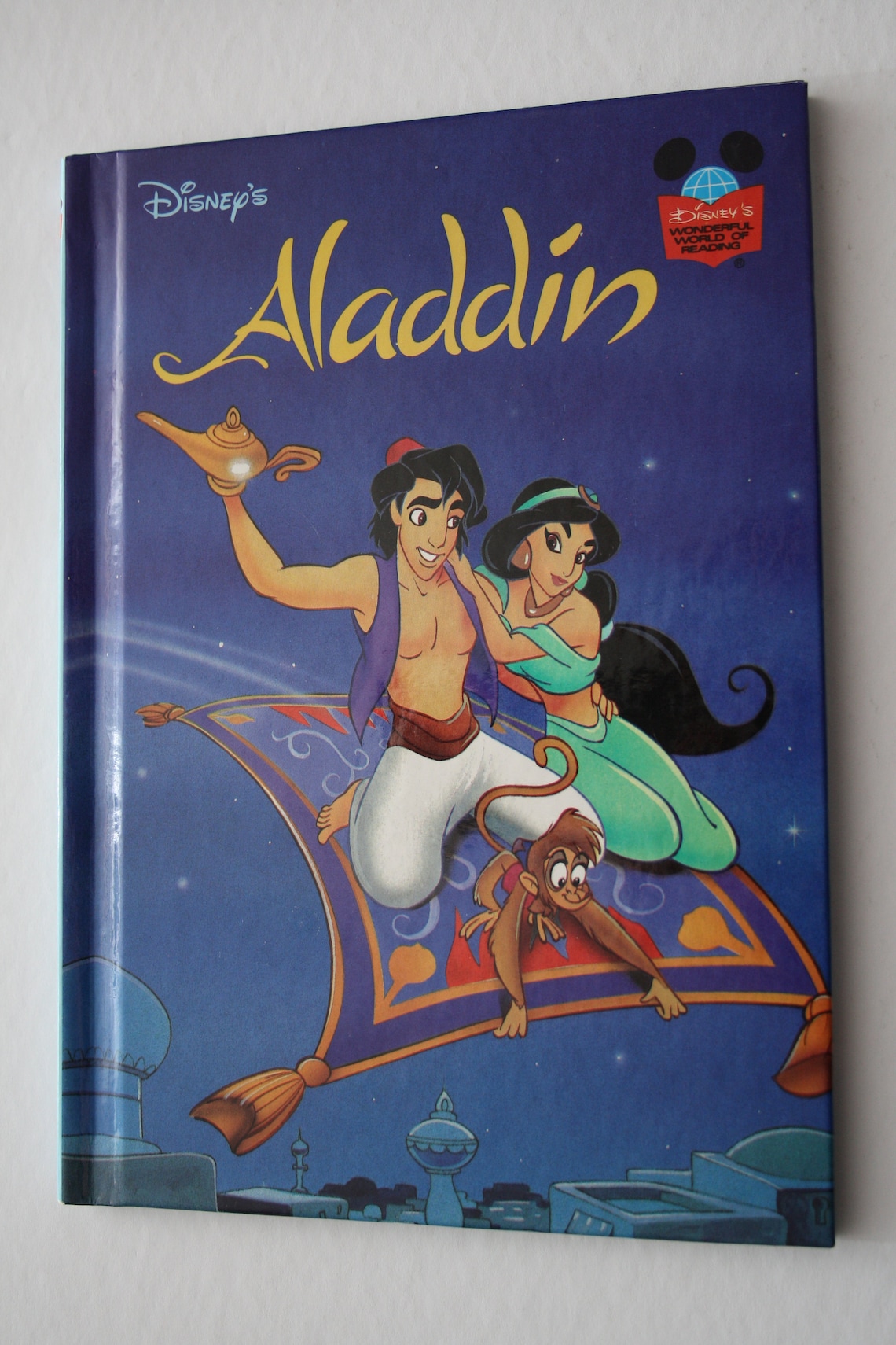 Aladdin Disney Book Wonderful World of Reading Vintage 1993 | Etsy
