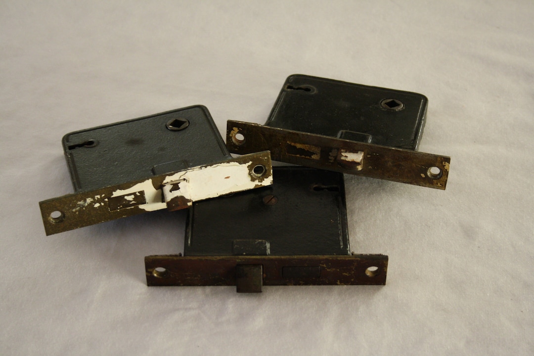 Antique MORTISE Lock Body, Interior Door Lock Hardware 1920s 1930s ...