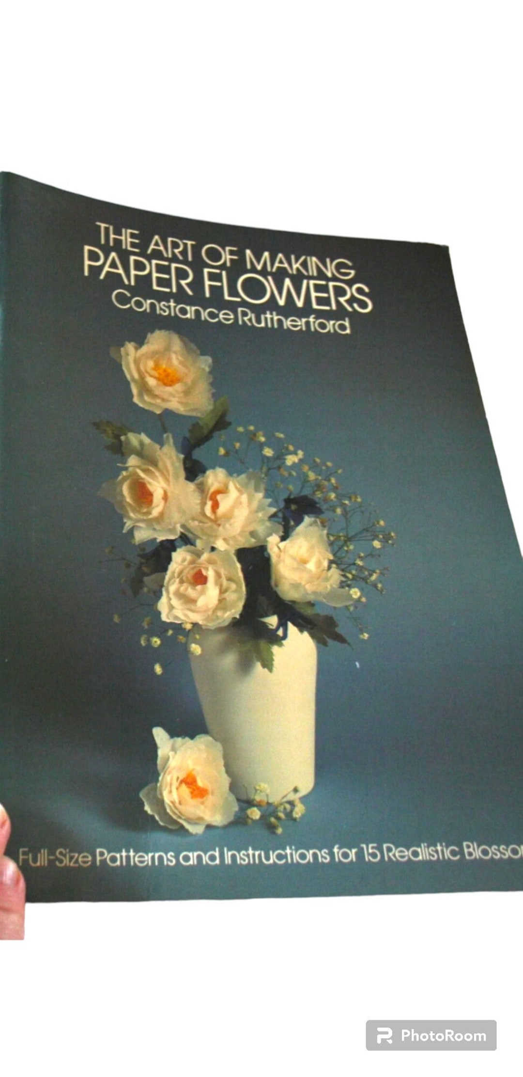 How to Make PAPER FLOWERS Full Size Patterns and Instructions by ...