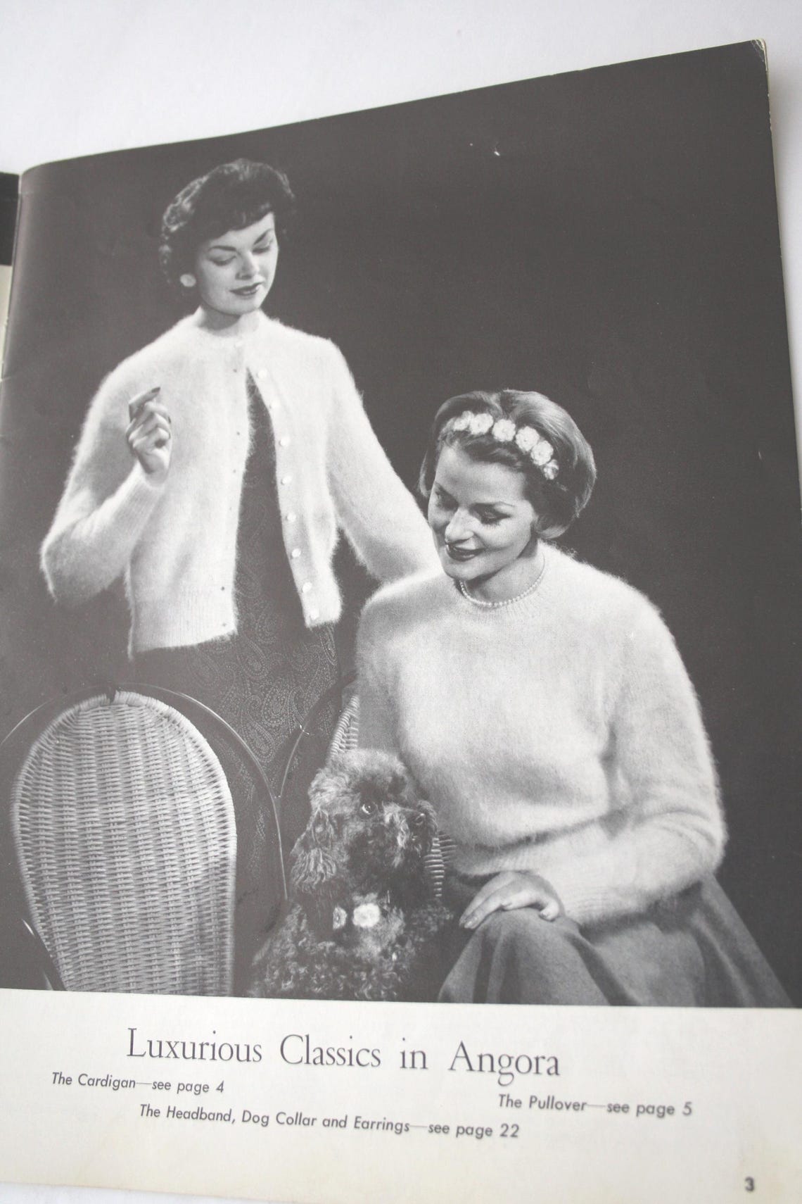 Angora Knitting Patterns ANGORAS by Beehive Book 85 Series, Make Angora ...