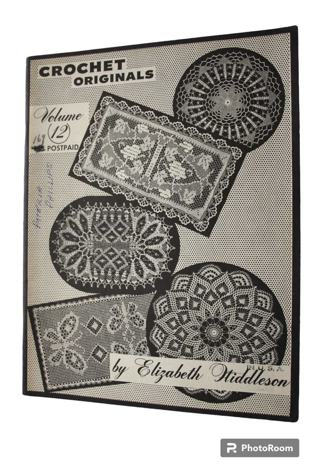Elizabeth Hiddleson Crochet Pattern BOOK Volume 12 Consists of 48 Pages ...