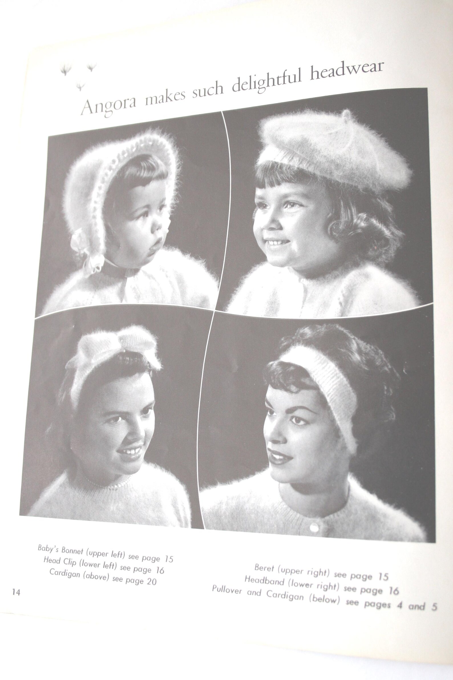 Angora Knitting Patterns ANGORAS by Beehive Book 85 Series, Make Angora ...