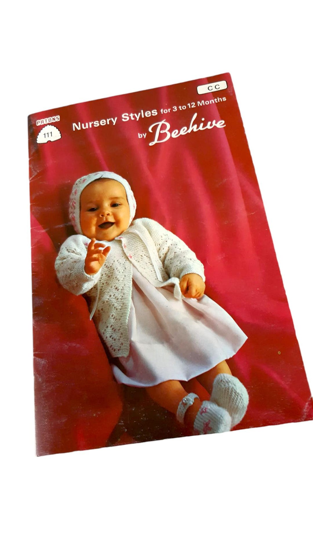 Baby Knitting Pattern BOOK, Beehive Patons 111, Nursery Styles, Size 3 ...