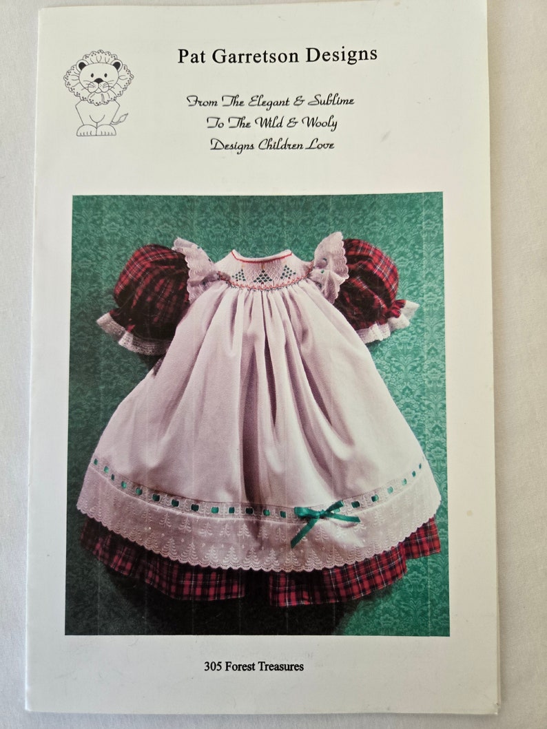 Smocking Design Pattern Template CHRISTMAS Themes for Bishop and ...