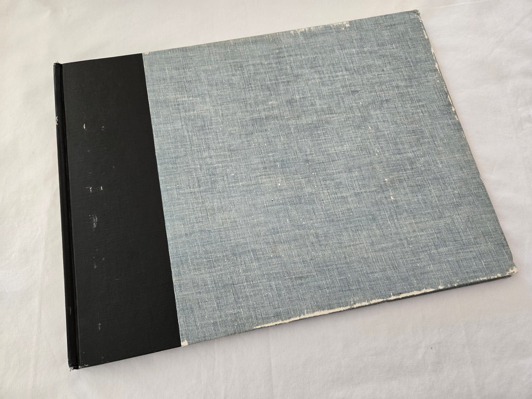 Blank Book COVER LARGE Size Vintage Hard Cover /empty of Pages /book ...
