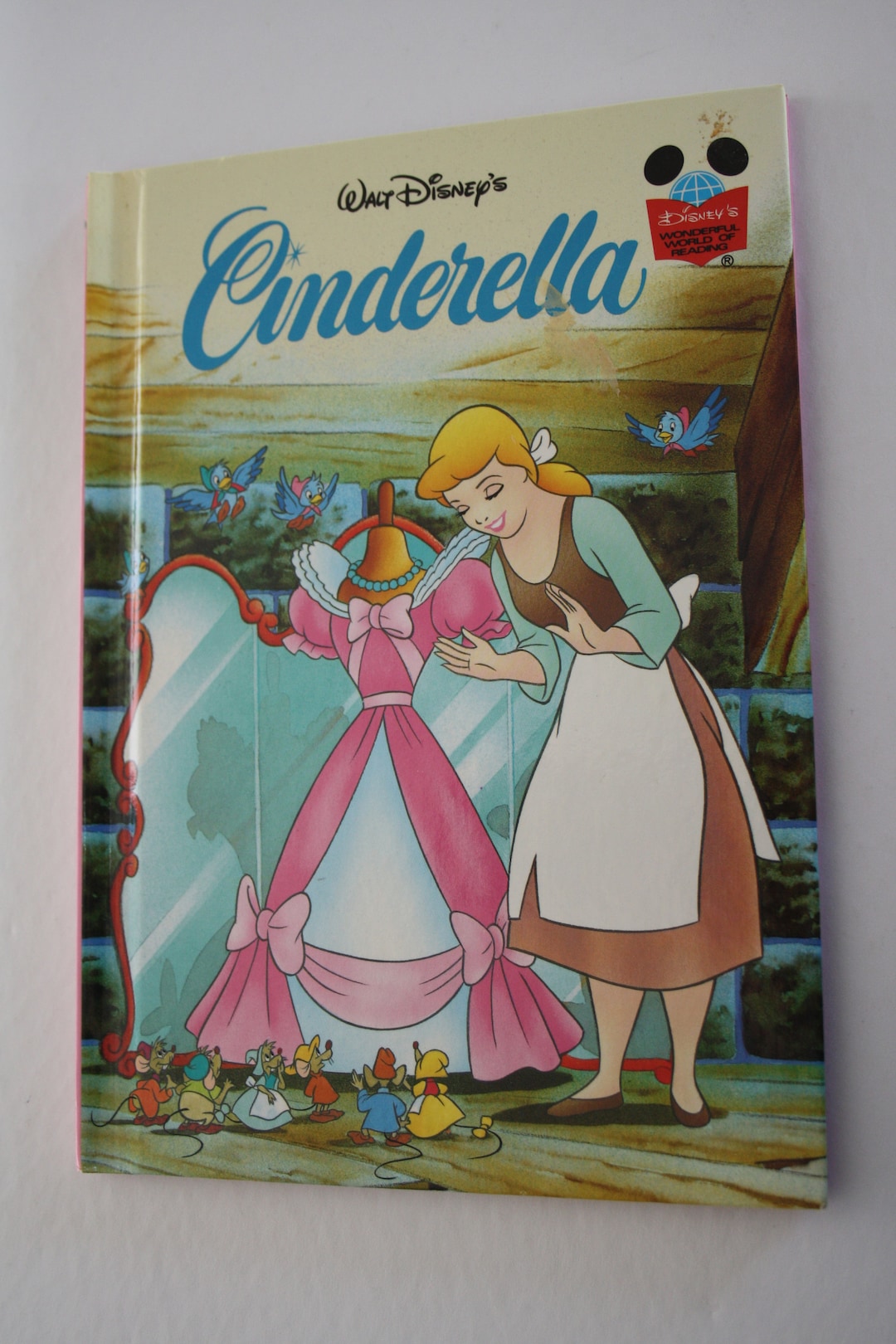 BOOK Cinderella STORY BOOK Disney Book, Wonderful World of Reading ...