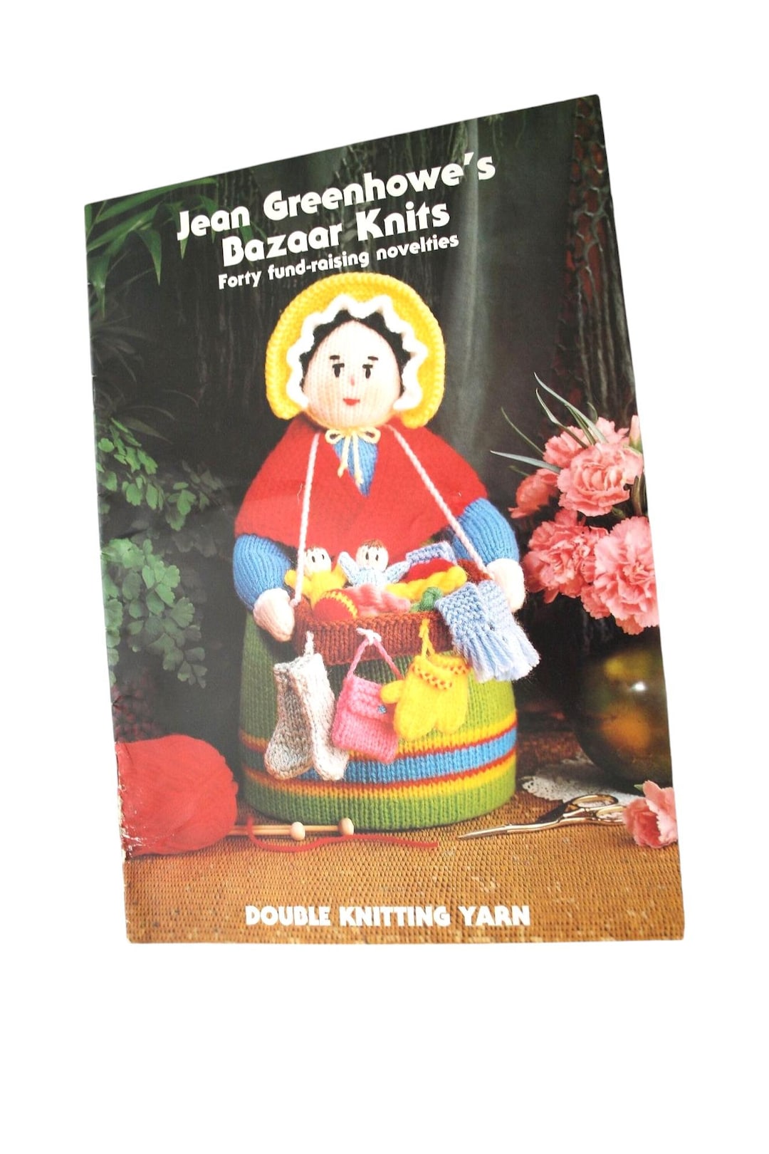 Jean Greenhowes BAZAAR KNITS Pattern Book 40 Fund-raising Novelties ...