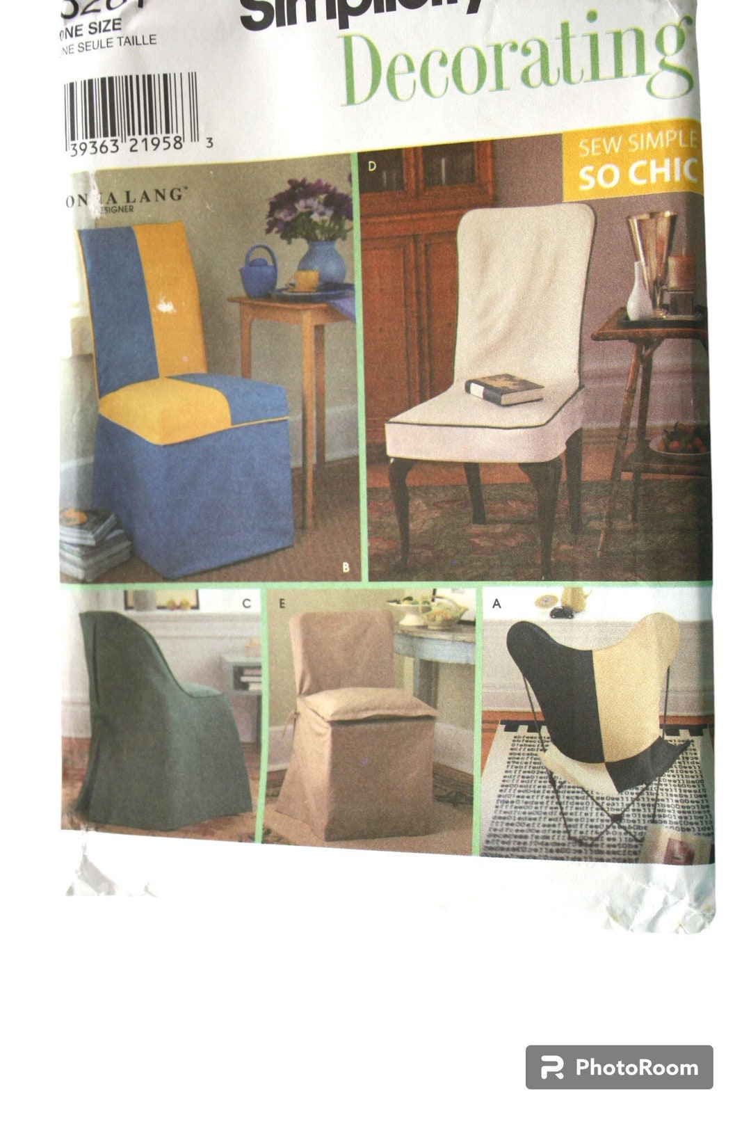 CHAIR Covers DIY Dining Chair or Wire or Wedding Chair Covers Sewing ...
