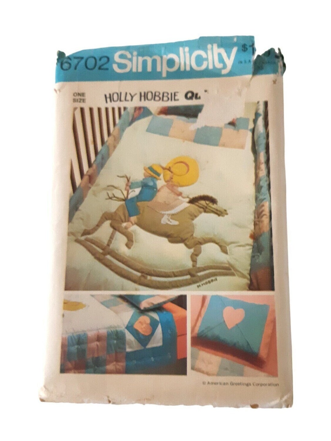 Holly Hobbie Quilt Pattern for BABY Crib and YOUTH Bed Quilt Pattern to ...