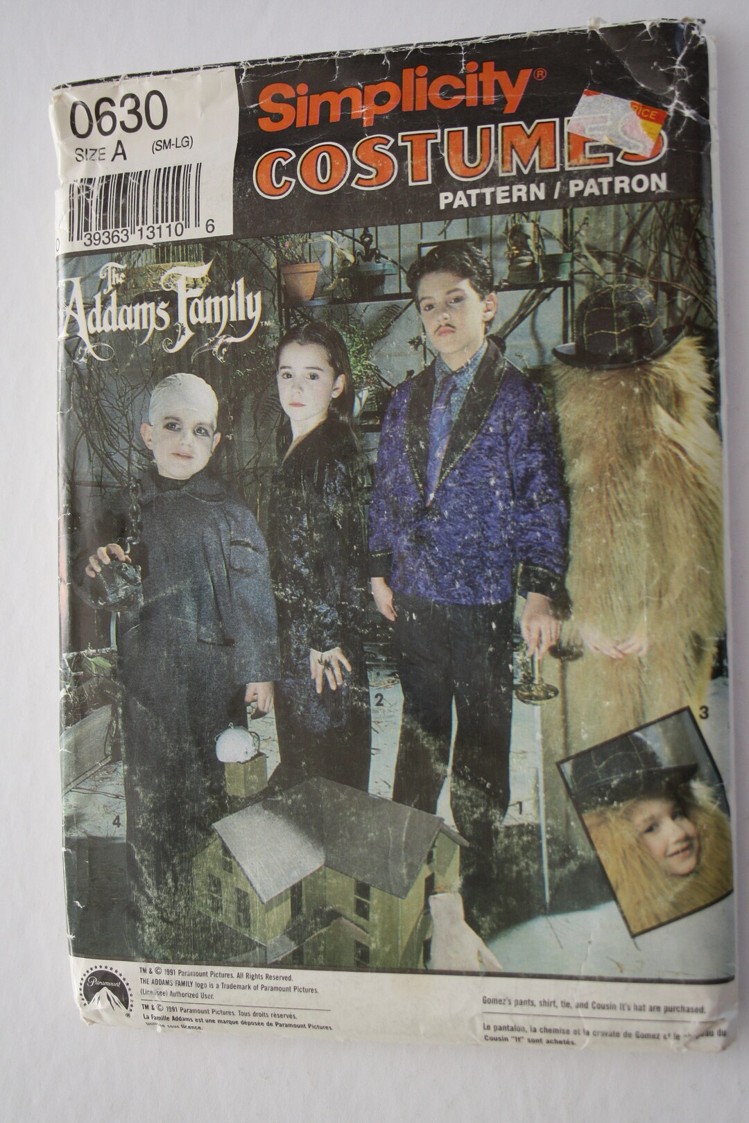 ADAMS Family Costumes Gomez Morticia Cousin Uncle Fester, Dress /cape ...