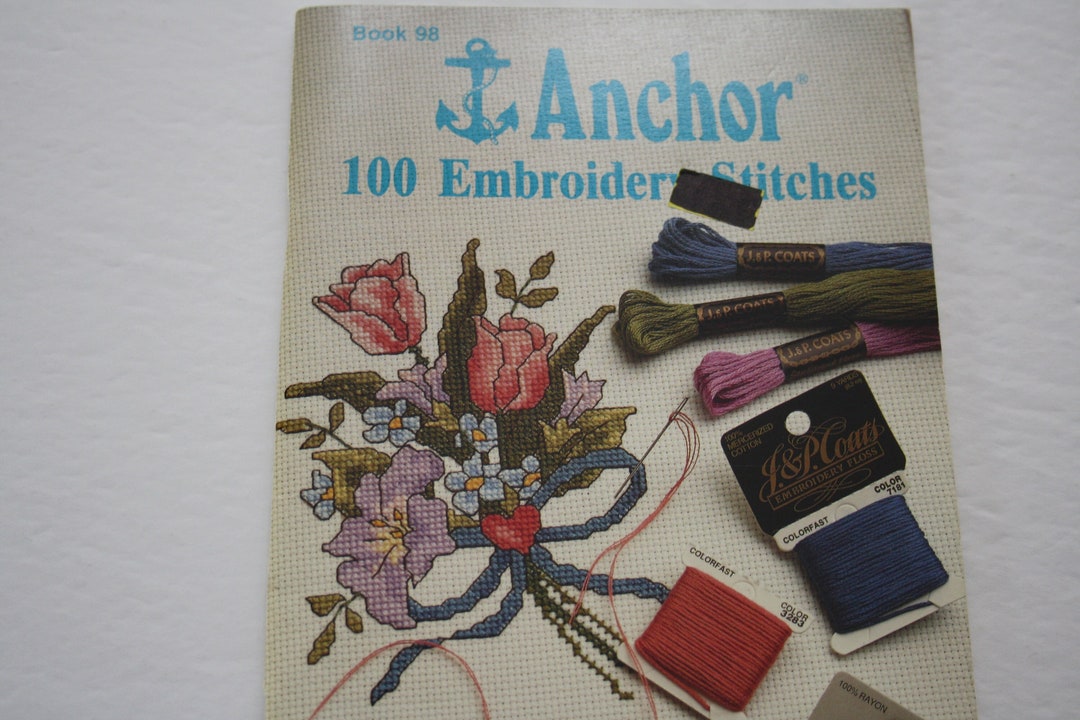 Learn How to Embroider With This Book of 100 Embroidery Stitches Instructions for 100 Different ...