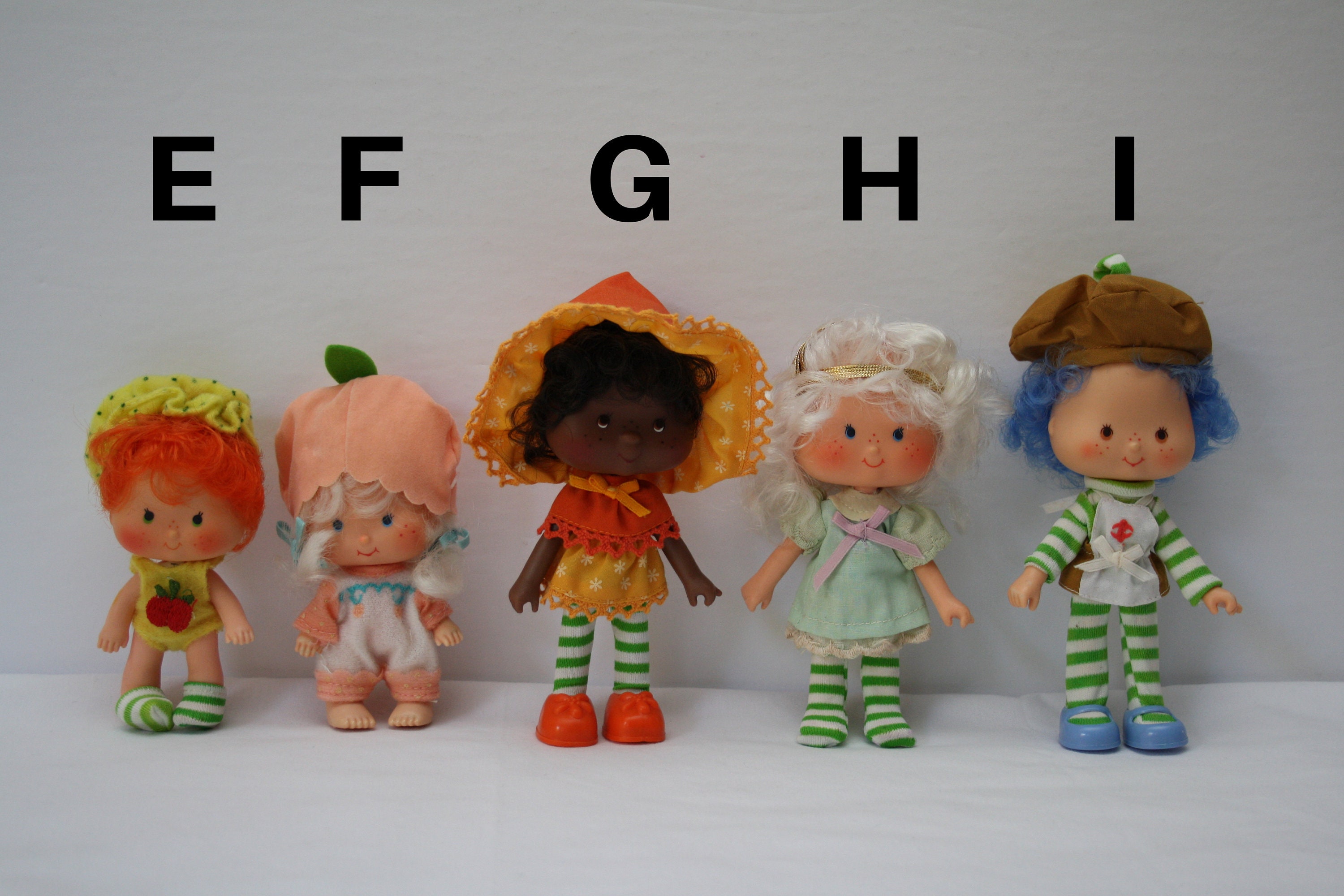 Vintage Strawberry Shortcake Dolls 1970s 1980s Collectible Sweden Vintage Strawberry Shortcake Dolls 1970s 1980s Collectible Sweden