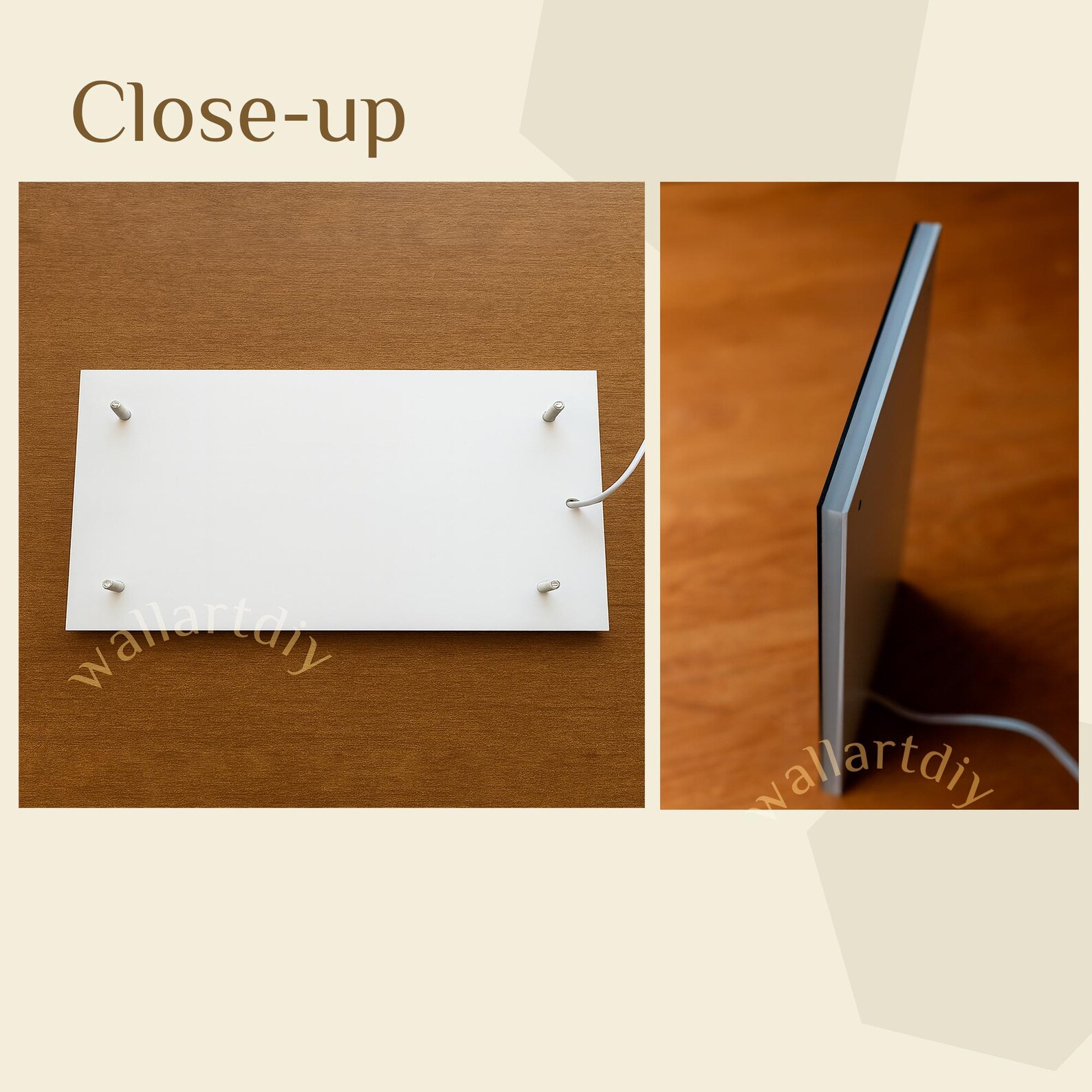 Modern LED House Number Sign: Custom Illuminated Address Plaque Outdoor ...