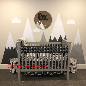 Mountains Wall Decal Kids Room Mountains Wall Art Peel and Stick ...