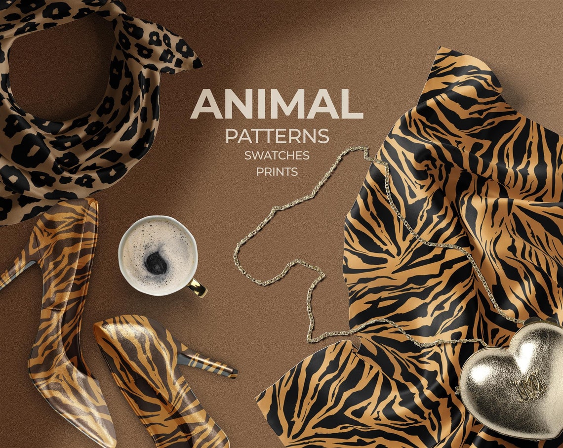 African Patterns Photoshop Textures Safari Animal Prints - Etsy