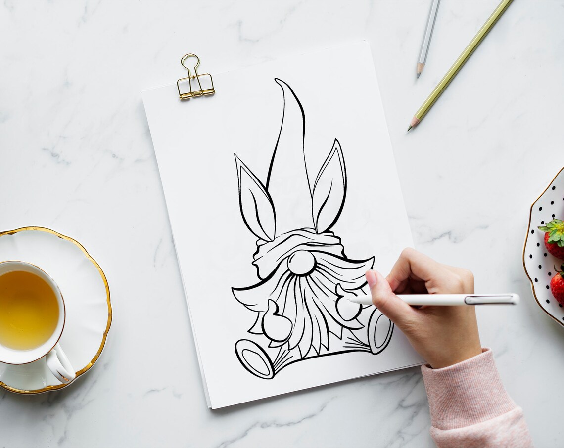 Kabouters Vector Clipart voor digitale stempel. Afdrukbare | Etsy