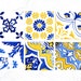 Portuguese Tiles Clipart Digital Download Art. Talavera Digital Print ...