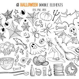 Halloween Clipart Halloween Digital Paper. Digital Download, Fall ...