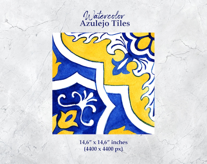 Portuguese Tiles Clipart Digital Download Art. Talavera - Etsy