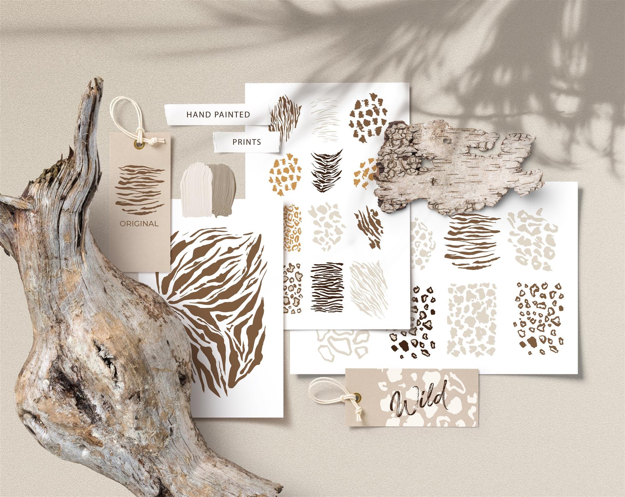 African Patterns Photoshop Textures Safari Animal Prints - Etsy