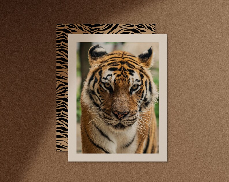 Woodland Animals Digital Paper Cheetah Print Tiger King Safari Animal ...