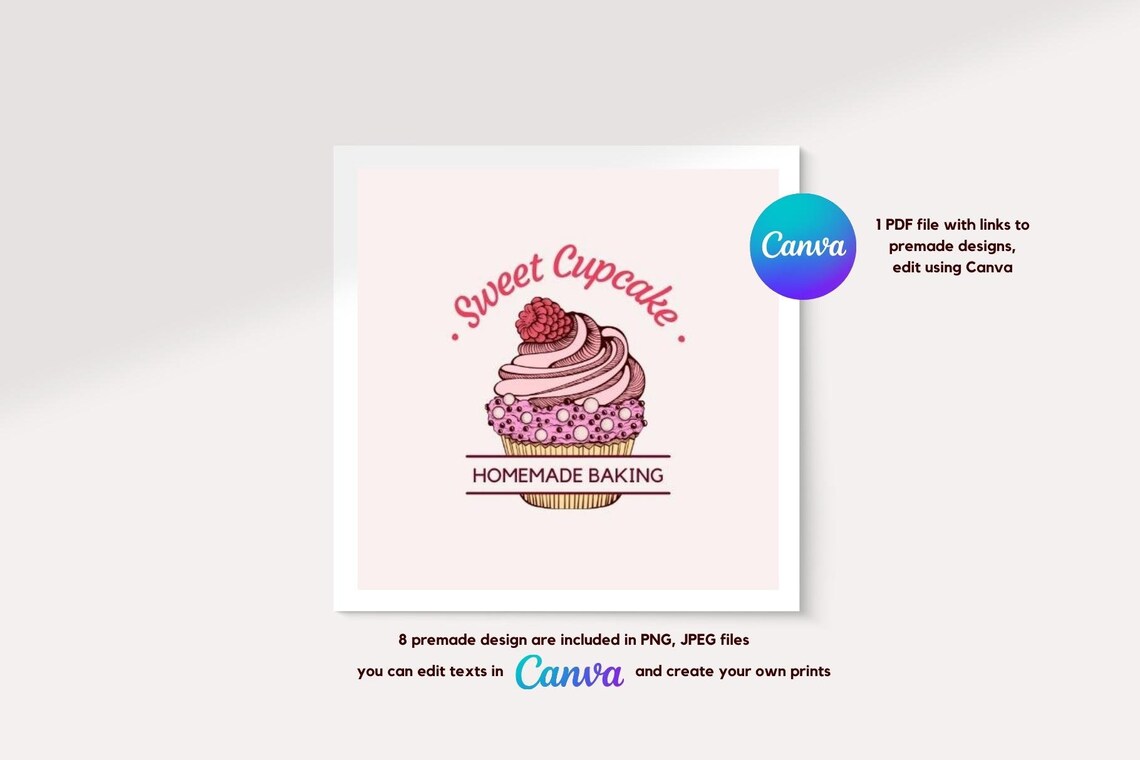 Pink Retro Sweets Vector EPS Clipart. Cake Ice Cream - Etsy