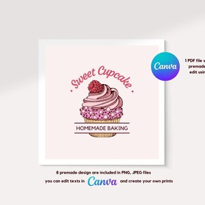 Pink Retro Sweets Vector EPS Clipart. Cake Ice Cream - Etsy
