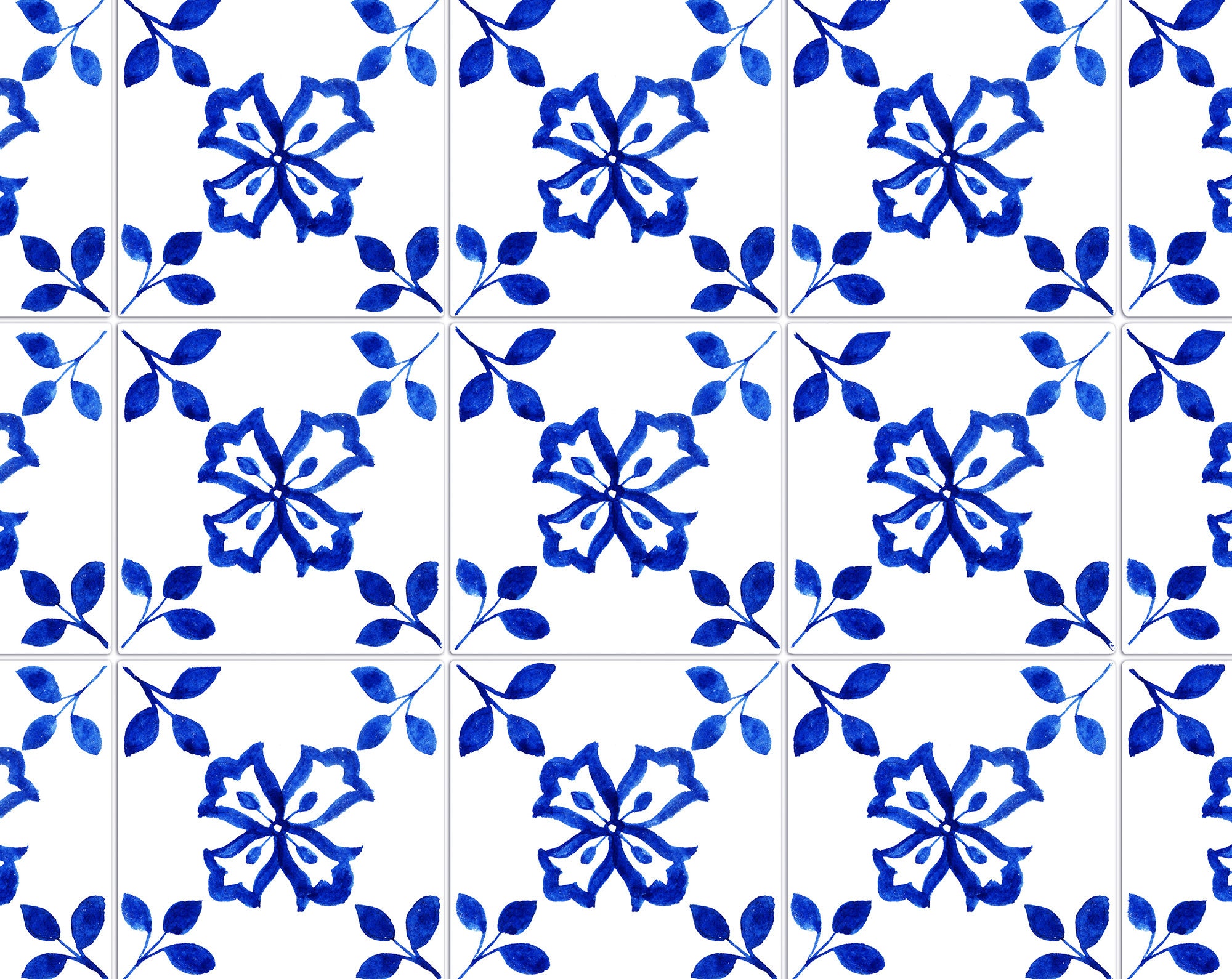 Portuguese Tiles Digital Paper. Portugal Miniature Tiles | Etsy