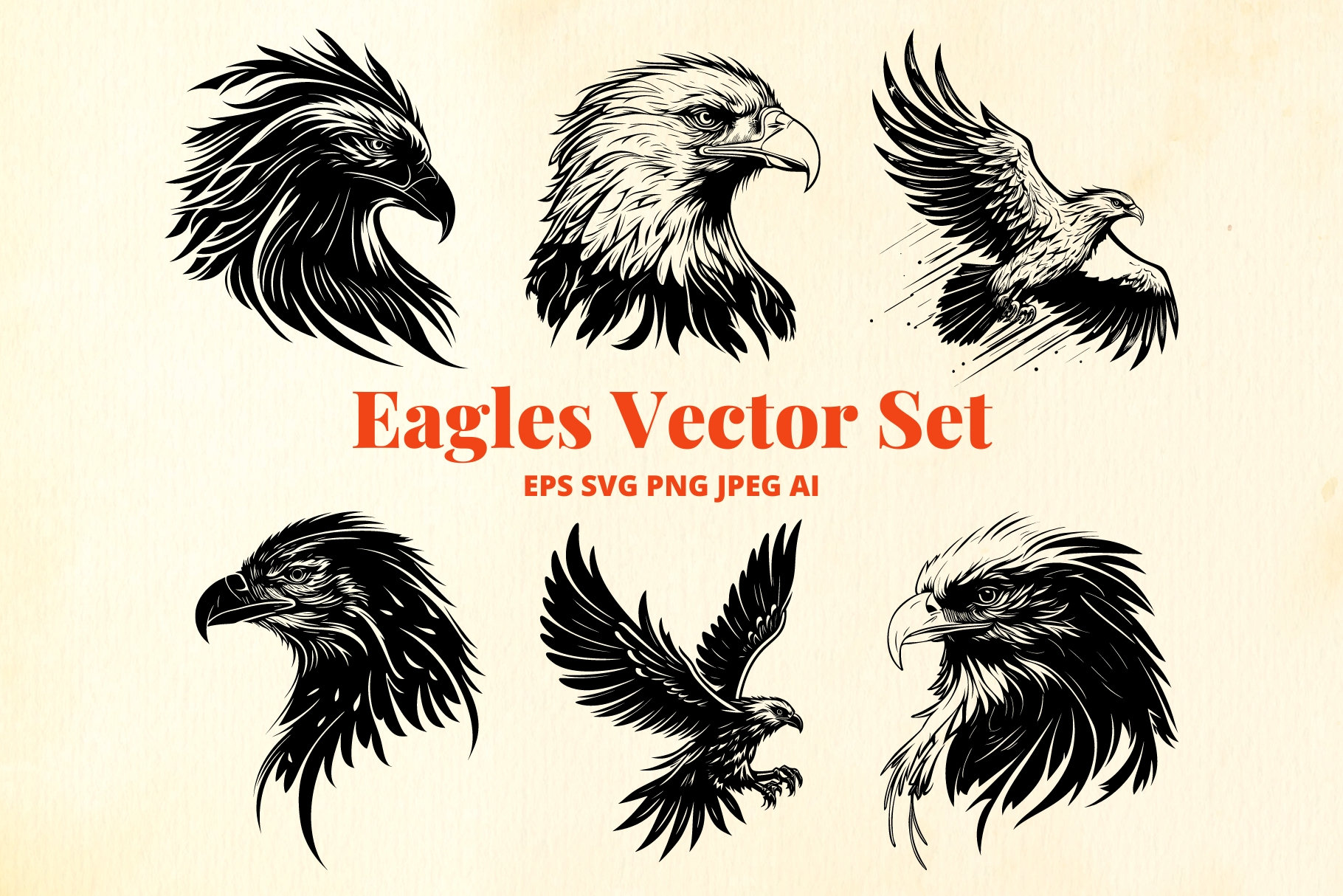 Eagle SVG Bundle Eagles SVG Bird Clipart for Wall Art Decal. - Etsy