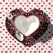 Valentines Day Love Digital Paper, Seamless Pattern. Hearts, Red Lips ...
