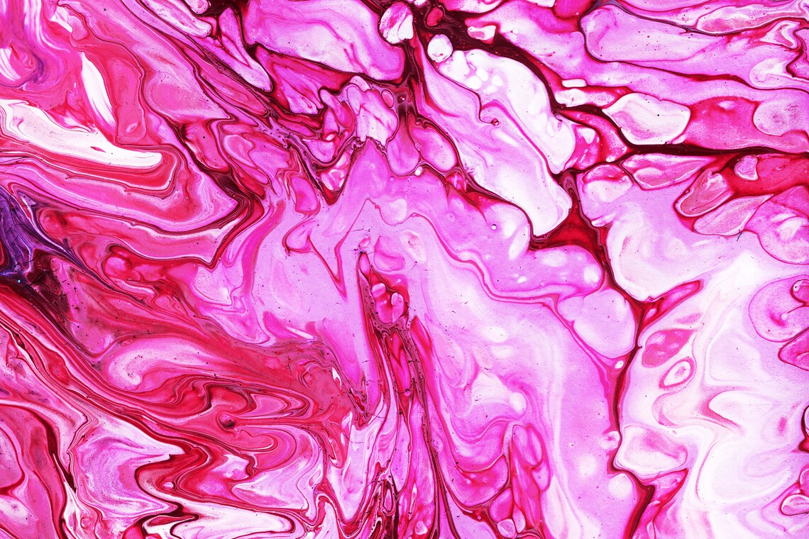 Paint Pour Digital Paper Acrylic Pour Painting 12 X 12 - Etsy