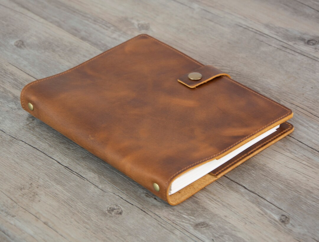 3-ring Leather A5 Binder Fit 3 Hole A5/half Letter Size 5.5" X 8.5 ...