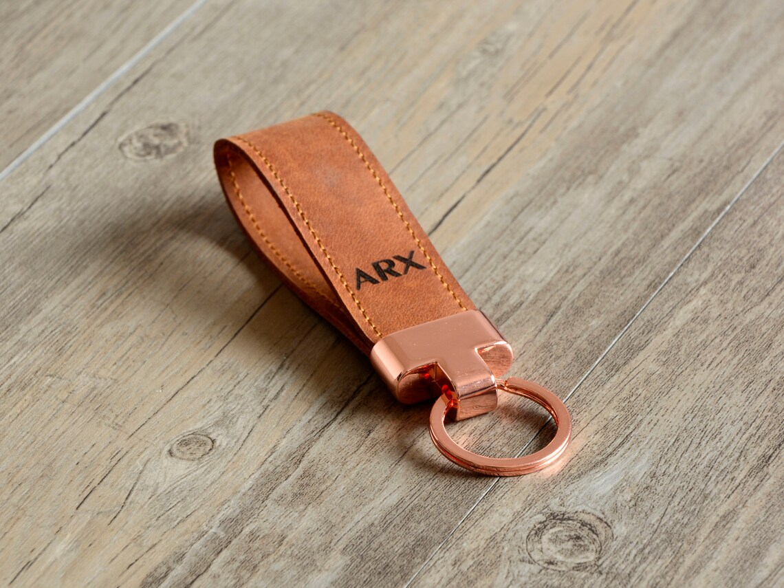Personalized Handwriting Leather Key Chainpersonalized Key - Etsy