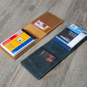 A7 Leather Notepad Cover,notizblock Case,personalized Notepad Cover ...