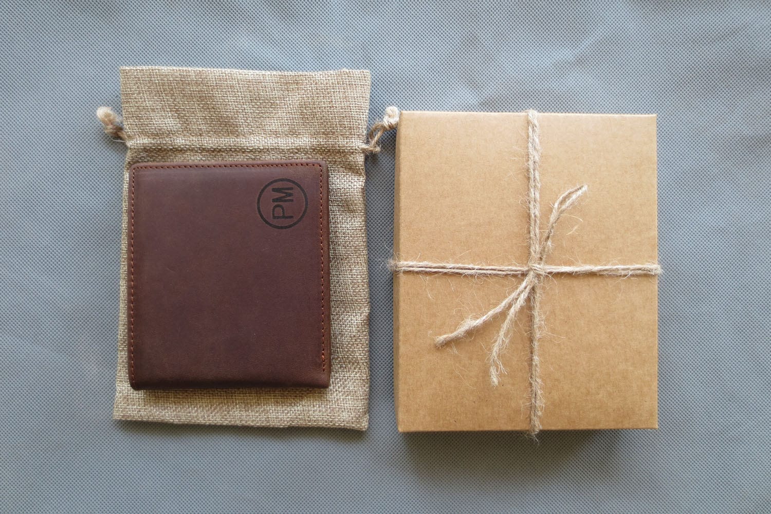 Handwriting Men's Wallet Engraved Memorial Signature | Etsy