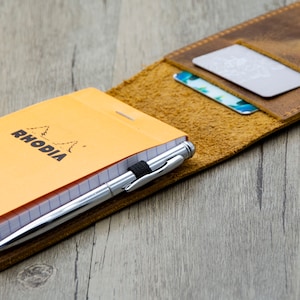 Personalized A7 Notepad Cover,notizblock Case,mini Notepad Cover.pocket ...