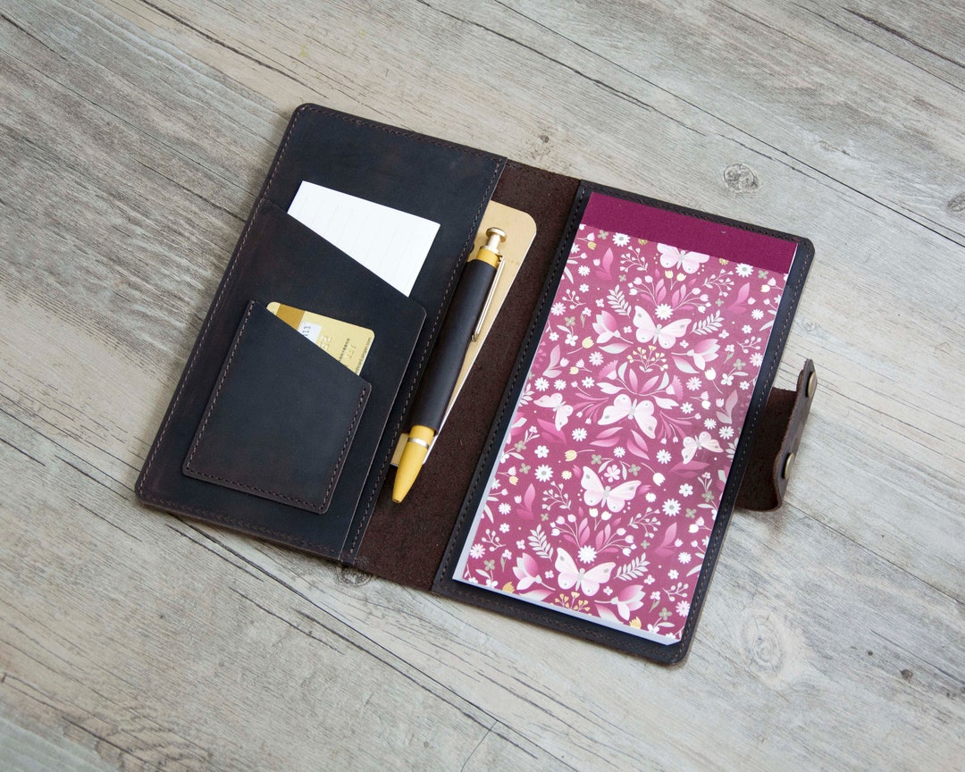 4" X 8" Notepad Cover Case,personalized Notepad Cover.pocket Notebook ...