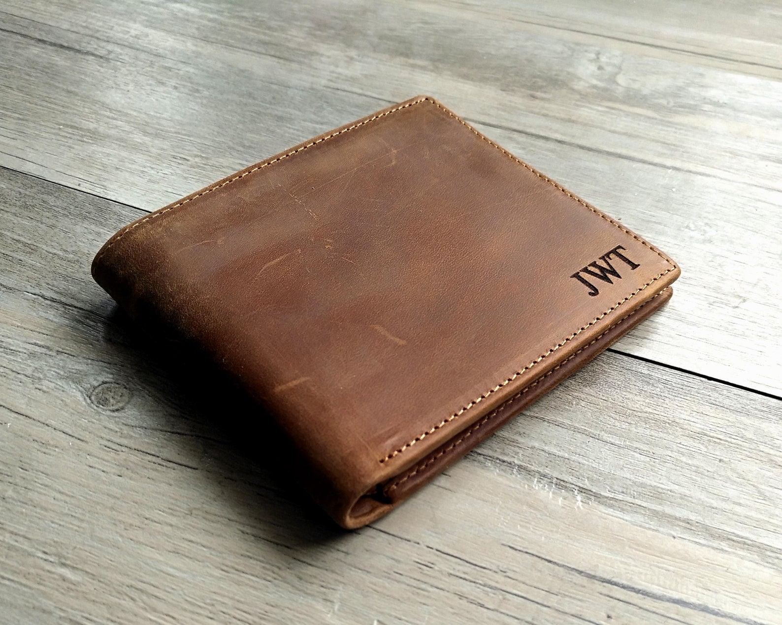 Handwriting Men's Wallet Engraved Memorial Signature - Etsy